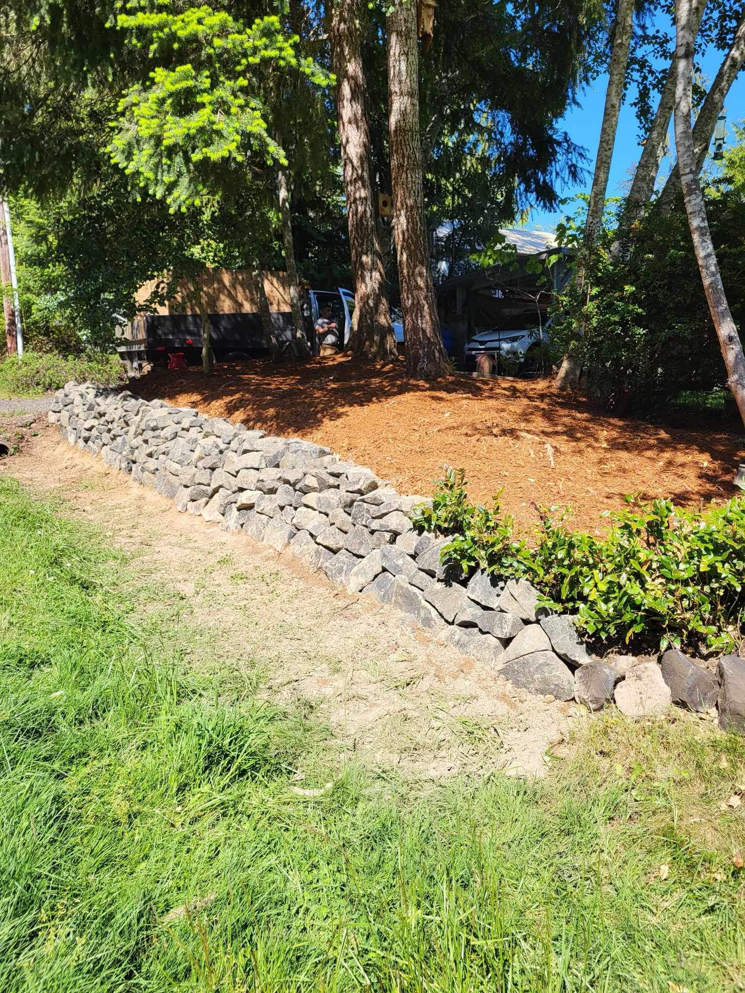 Retaining wall – Community Landscape and Construction LLC